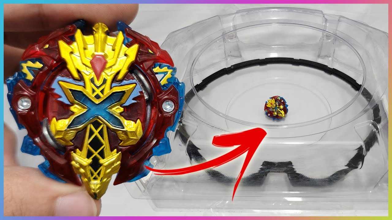 XCALIUS em BEYBLADE X? | Testando Burst no Xtreme Stadium - YouTube