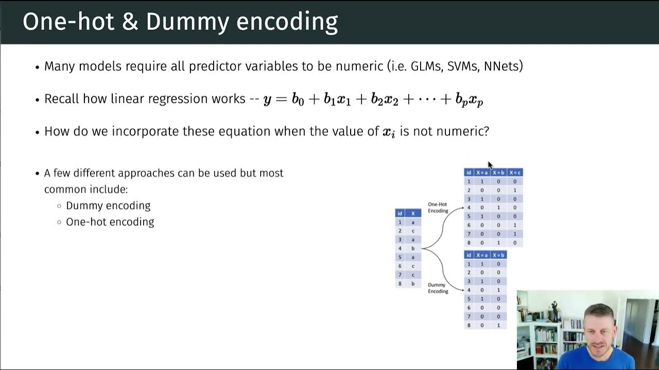 Dummy Encoding Categrical Features - YouTube