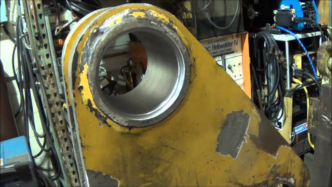 Line Boring And Bushing Pt. 2 - YouTube