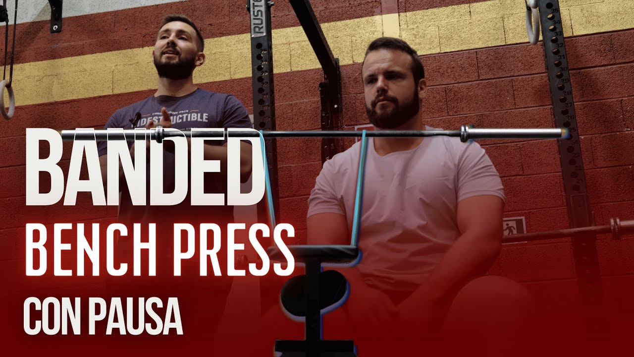 3CT Pause Banded Bench Press | Press Banca con Pausa y Gomas - YouTube