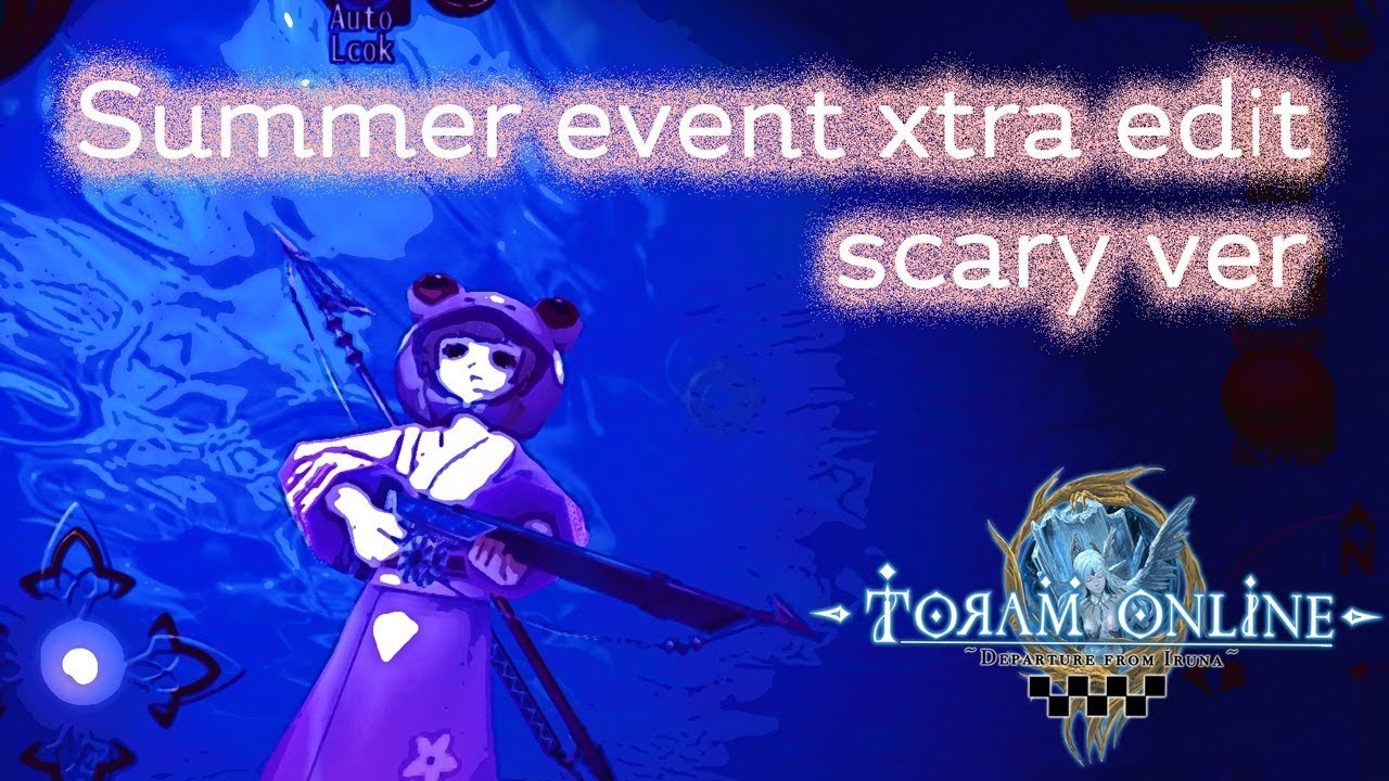 Toram Online Extra video ♡ Exciting Summer Ocean "Diving" scary edit xD ...