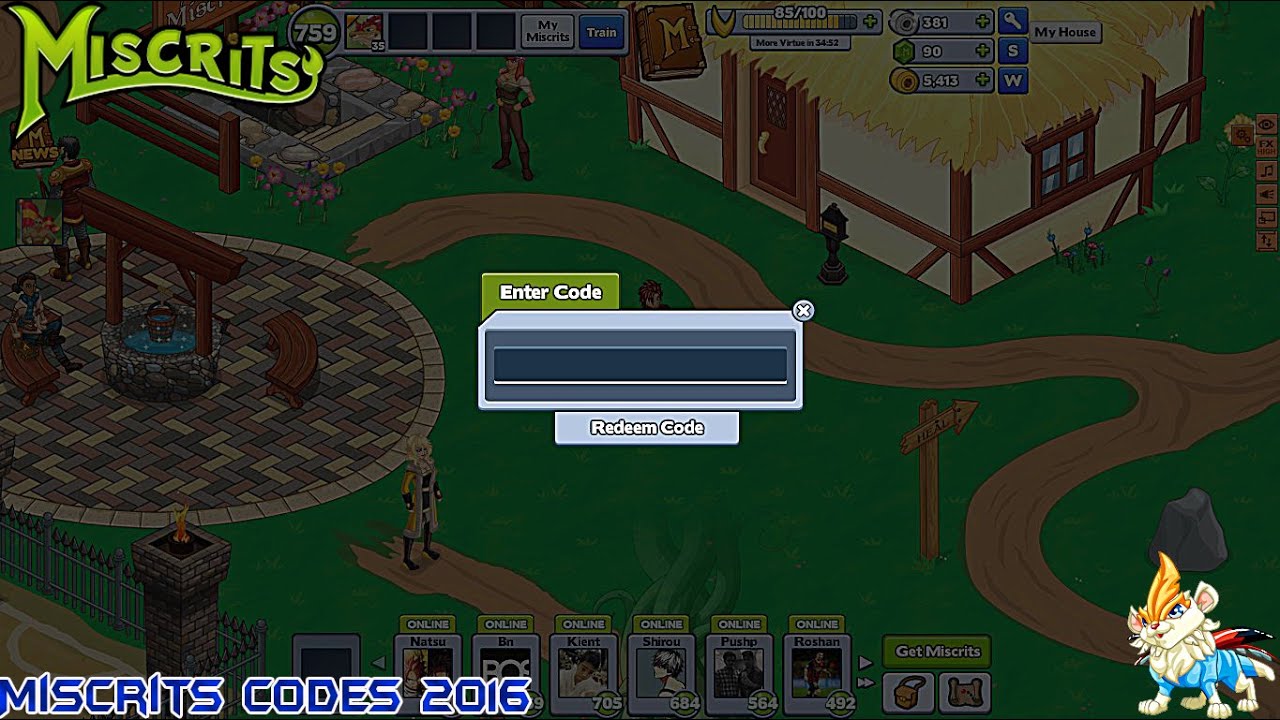 Miscrits Redeem Code: (Original Pack) #2016 - YouTube