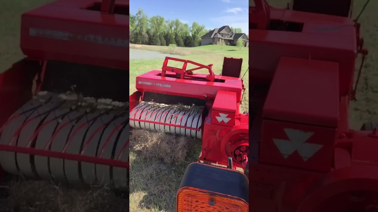 Massey Ferguson 12 Square Baler Refurb Project - YouTube