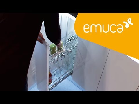 Botellero - Módulo extraíble para aprovecha el espacio en tu cocina - Emuca