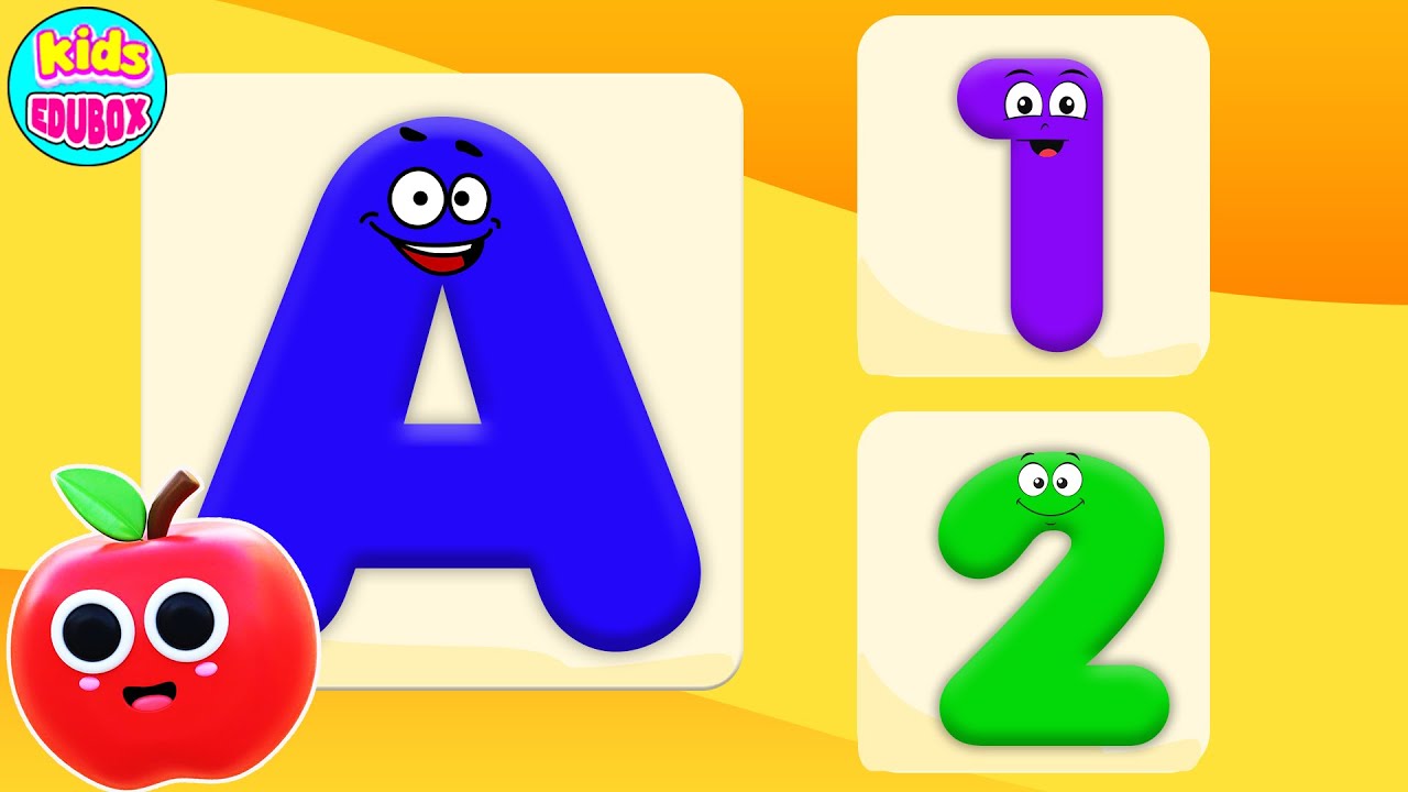 ABC & 123 Learning Videos For Preschool | ABC And One Two Three | ABC ...