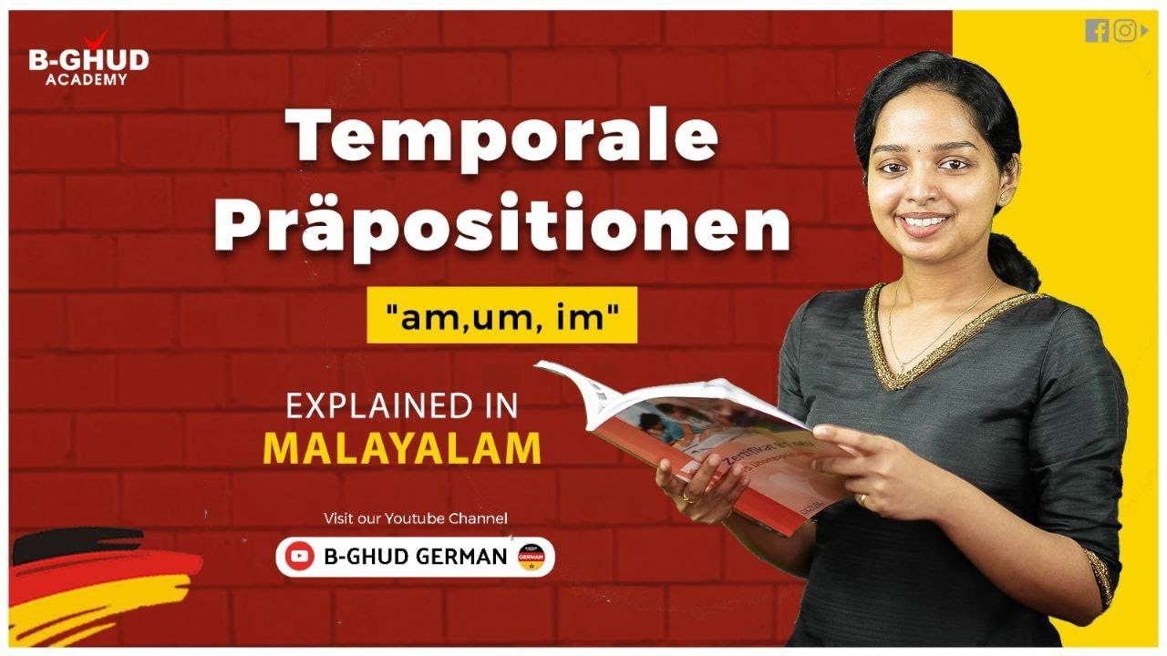 Temporale Prepositionen - am um im - YouTube