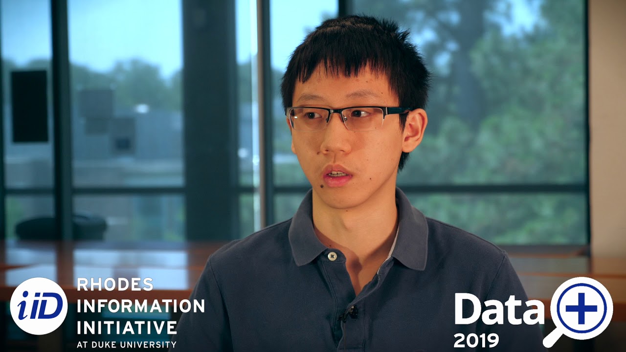 Duke Data+ 2019: Meet Steven Li - YouTube