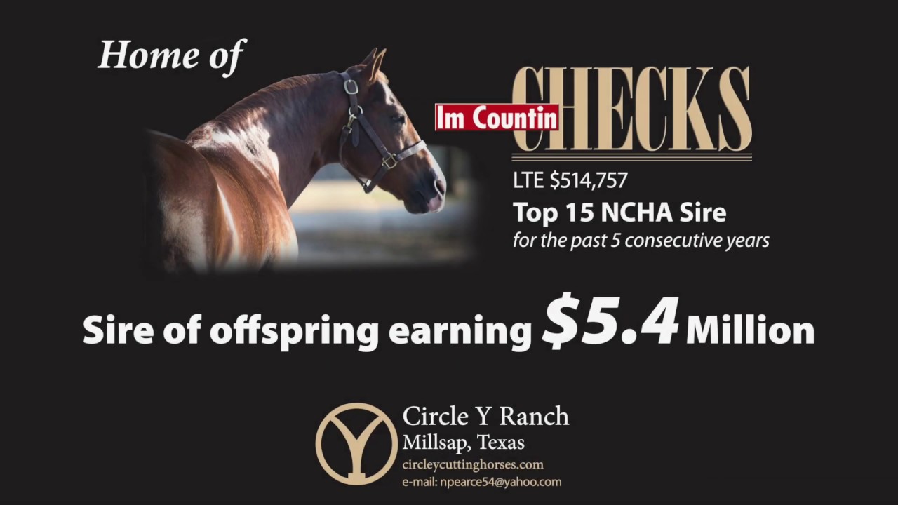 Circle Y Ranch Im Countin Checks Promo Jan 2020 - YouTube