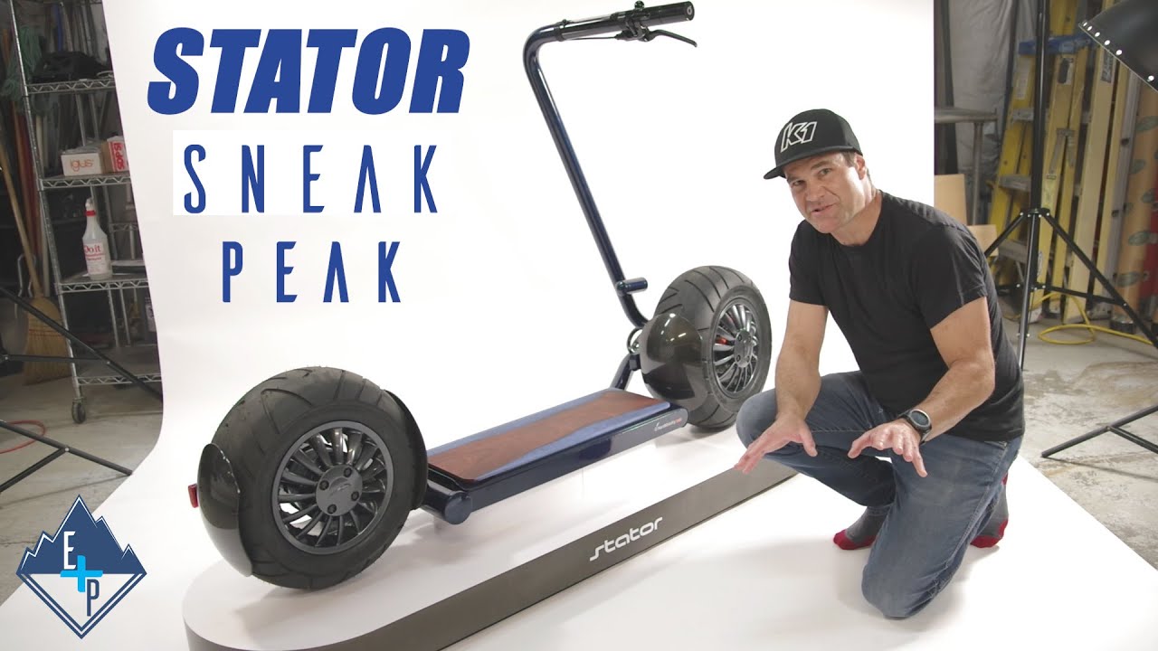 Exclusive STATOR Performance Scooter Sneak Peak - YouTube