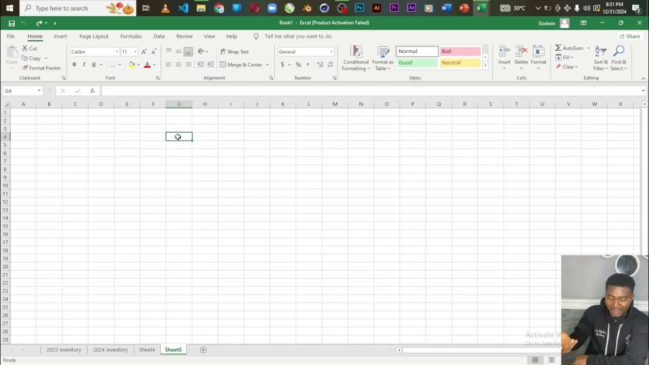 Microsoft Excel module1. Learn how to navigate Microsoft excel sheets ...