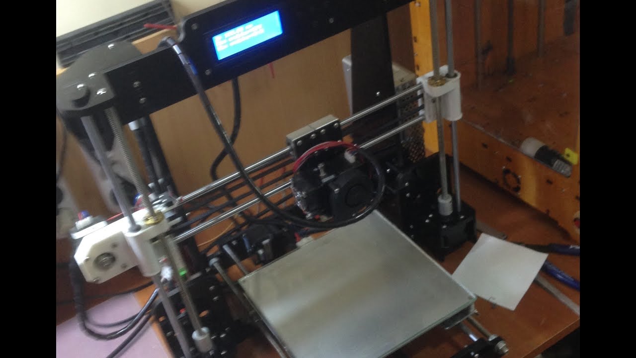 Anet A8. Чудо китайской техники. - YouTube