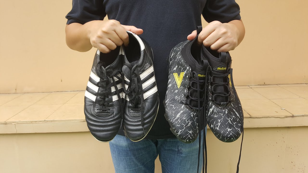 Review Sepatu Bola 200Ribu vs 2Juta | Adidas Copa Mundial dan Mitre ...