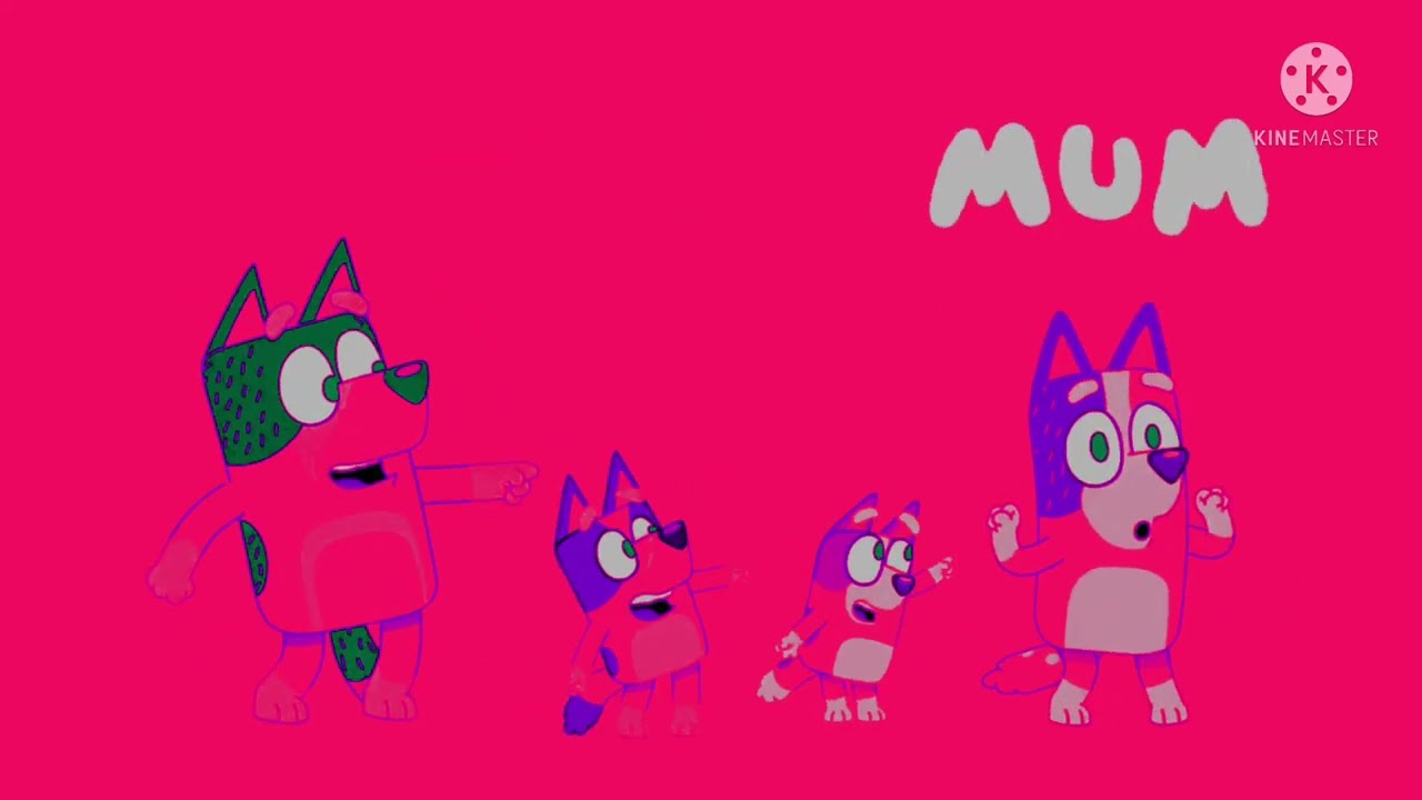 Bluey Intro WEIRD Effect! - YouTube
