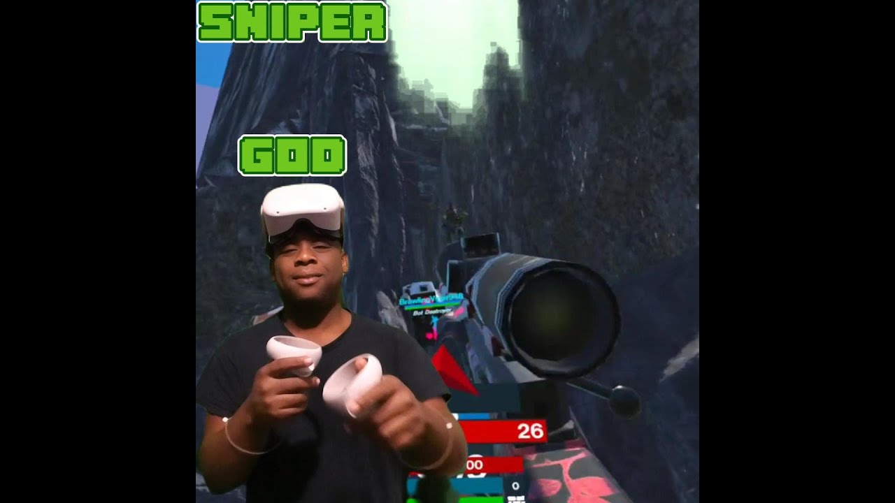 Deerose26: World's Best Sniper Unleashes Chaos in Population One VR ...
