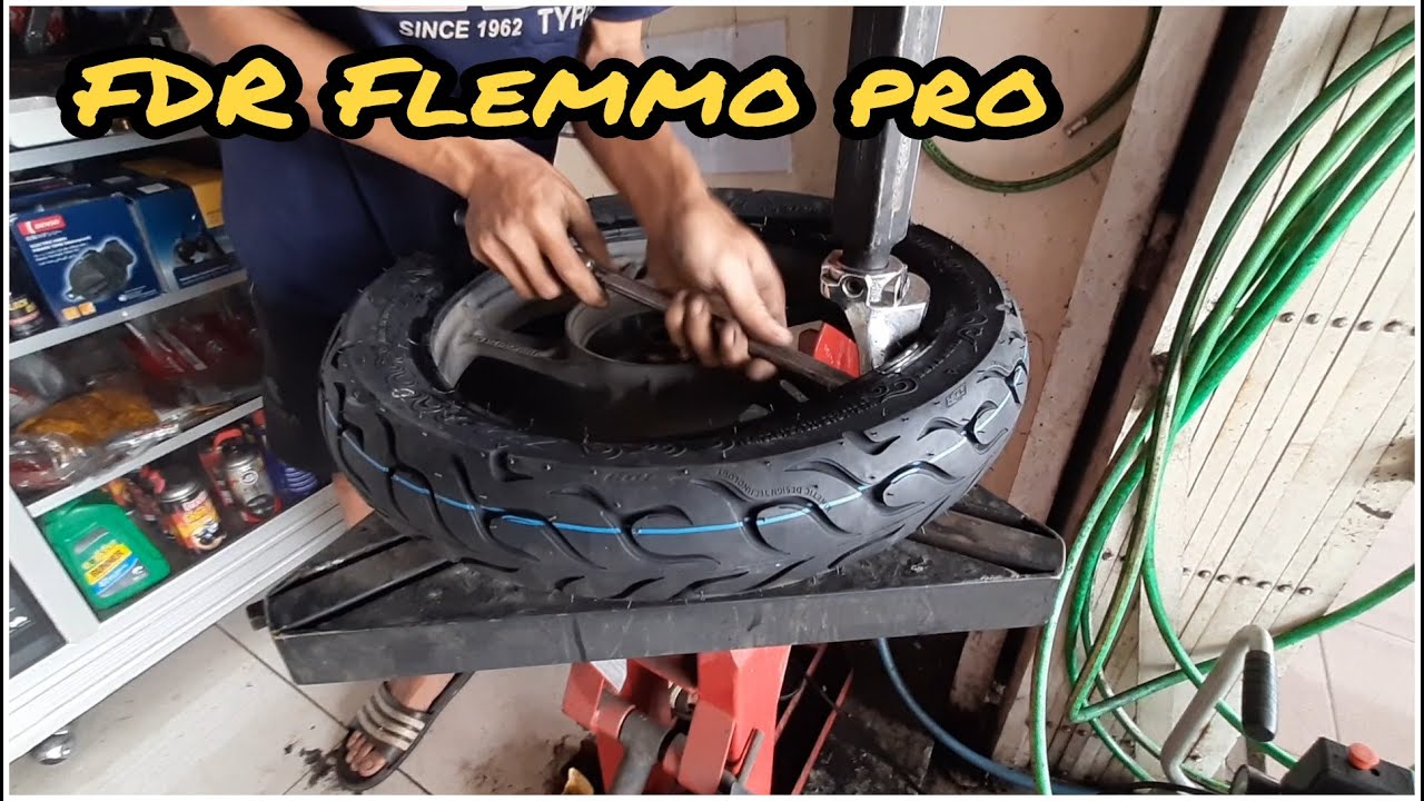 FDR Flemmo pro 90/90 ring 14 | Honda Beat - YouTube