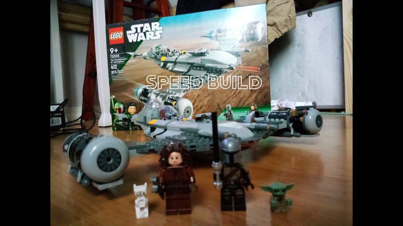 The Mandalorian's N-1 Starfighter speed build - YouTube