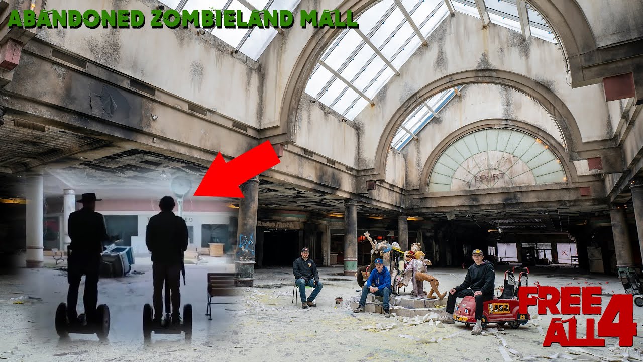 Exploring the Abandoned Zombieland Mall in Atlanta! (Power On!) - YouTube
