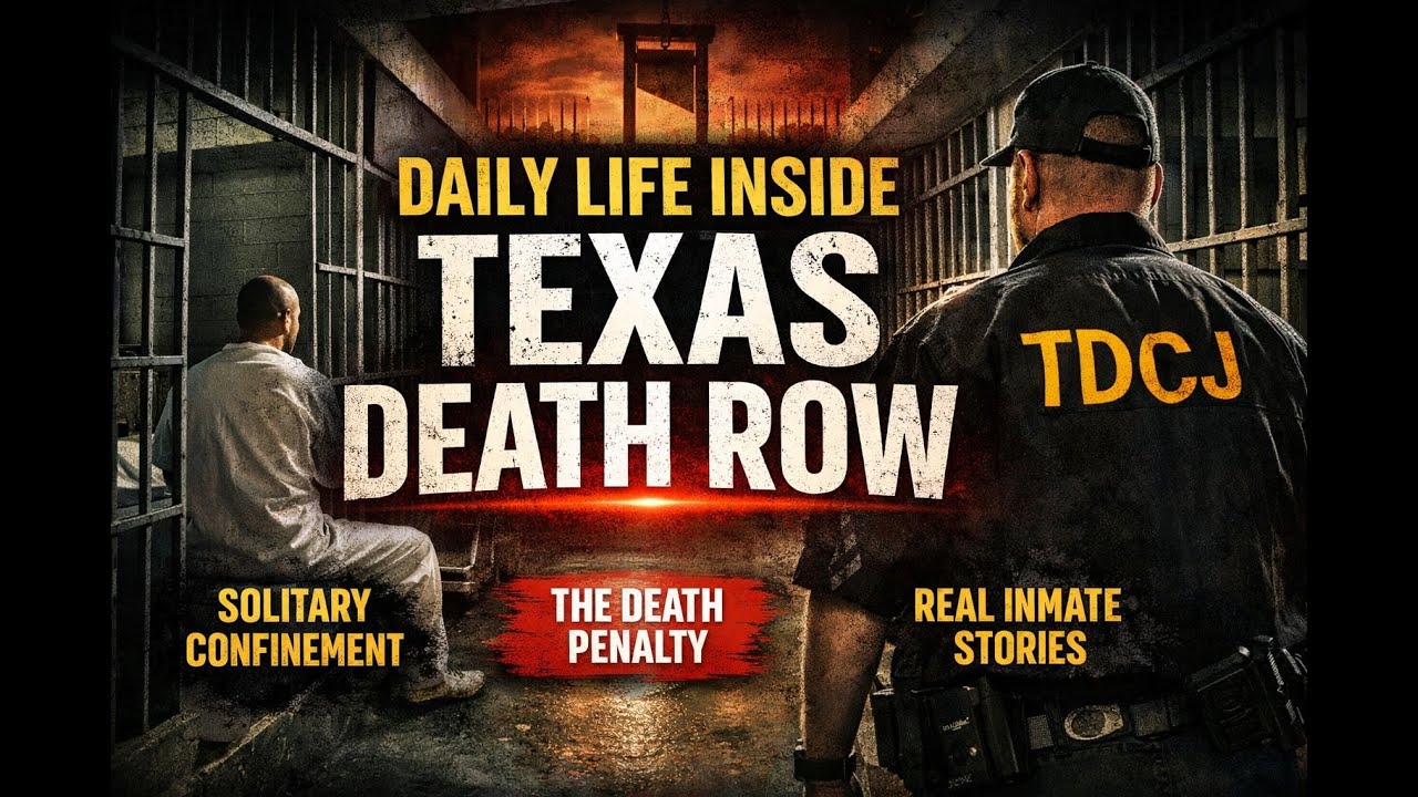 Daily Life Inside Texas Death Row | The Allan B. Polunsky Unit (Full ...