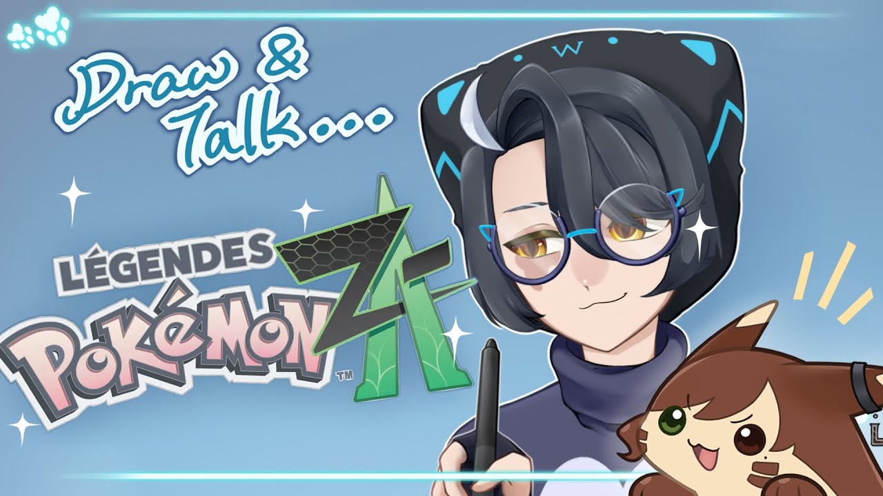 【Drawing】ZA無新寶可夢情報？自己畫！【FrostWing】 - YouTube