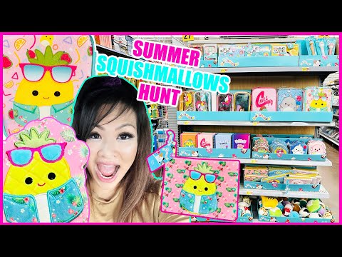 Will I find the NEW VIRAL SQUISHMALLOW summer squad ? Squishmallow hunting