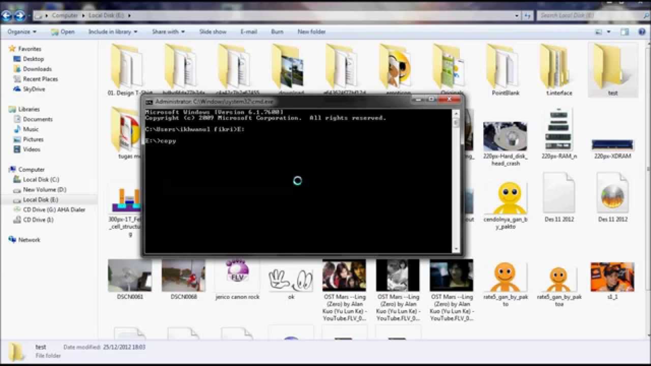Copy File To Folder Using Cmd YouTube Copy File To Folder Using Cmd YouTube