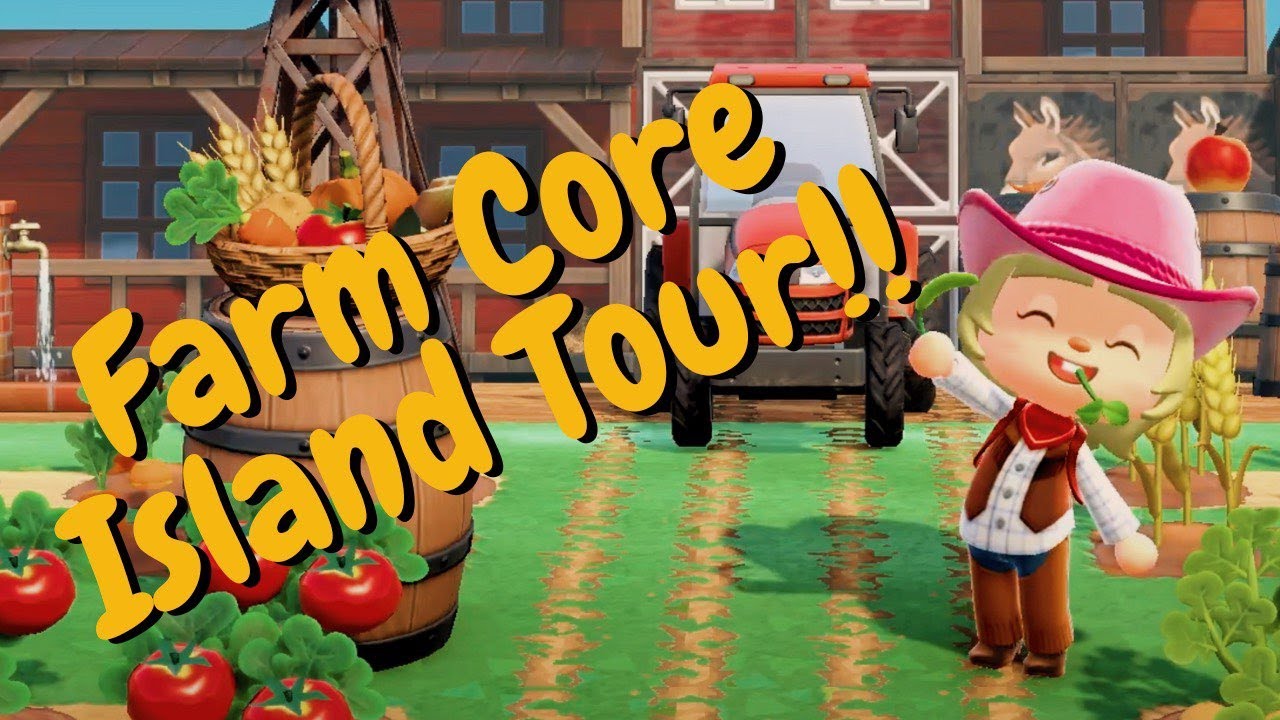 My Farm-Core Island Tour 🌾 | Animal Crossing New Horizons - YouTube
