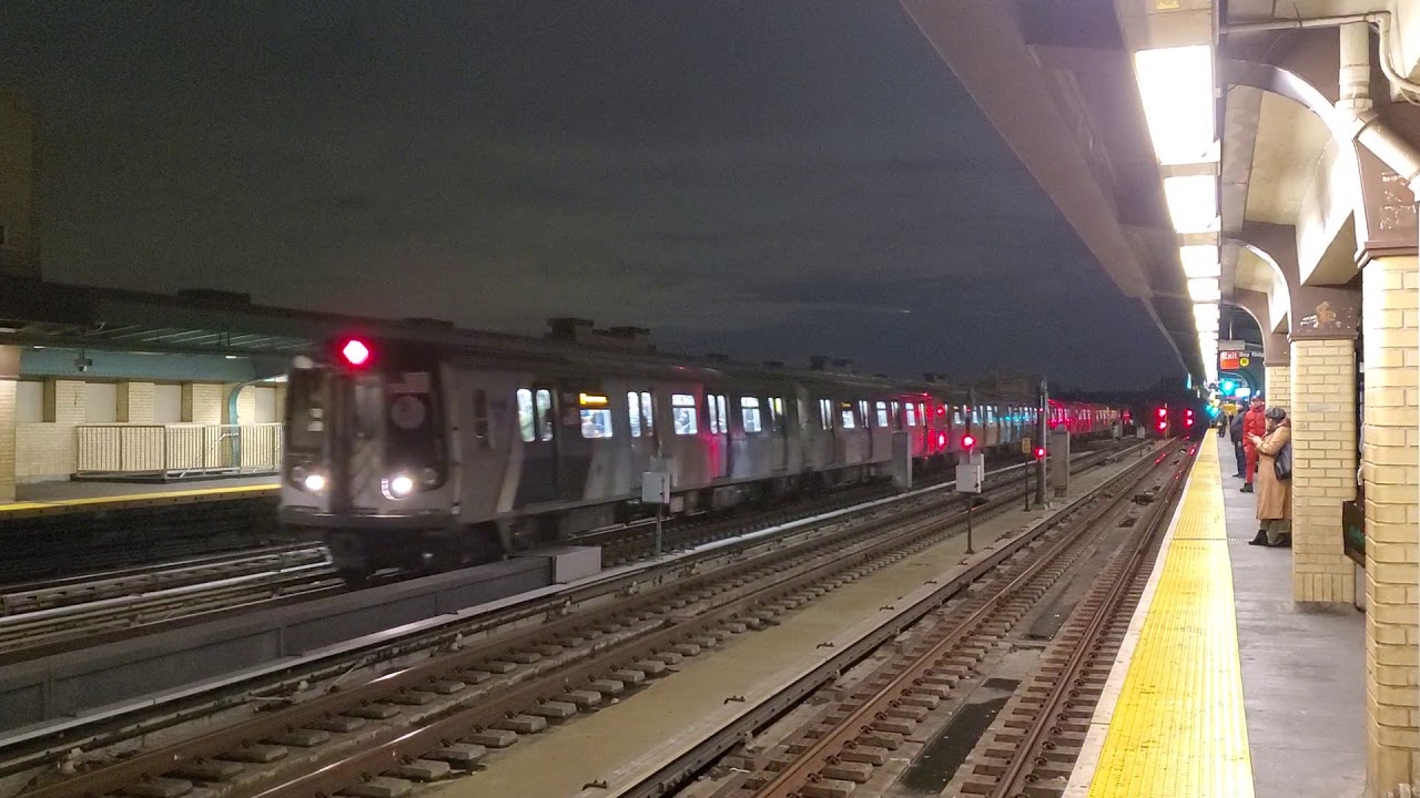 NYC Subway F Diamond @ 4th Ave - YouTube