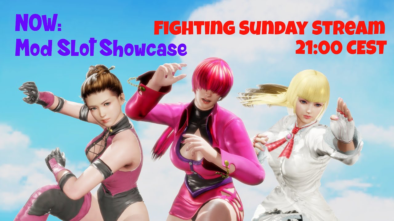 DOA6, Mod Slots for Sunday Fighting Stream, Dead Or Alive 6, 4k - YouTube