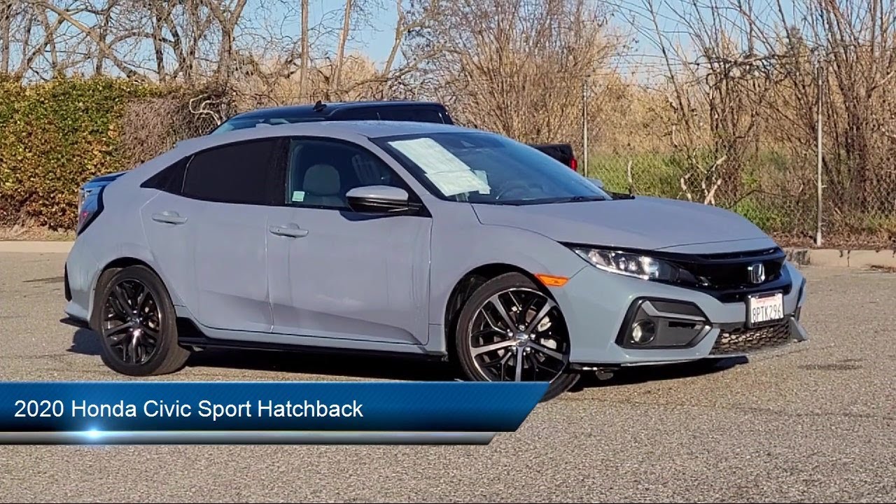 2020 Honda Civic Sport Hatchback Merced Turlock Madera Fresno Stockton ...