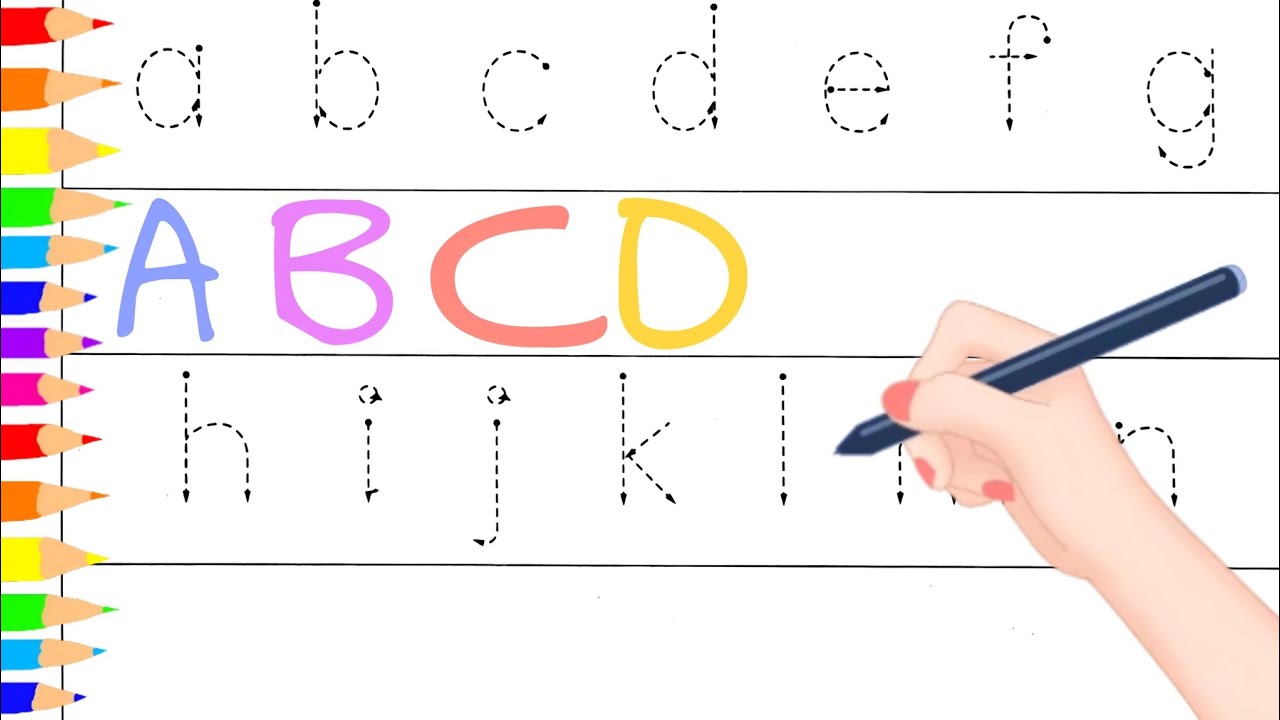 best way to learn english | abcd alphabets | ABCD - YouTube