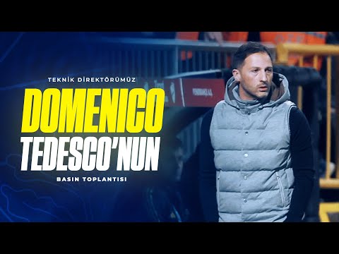 Teknik Direktörümüz Domenico Tedesco'nun Maç Sonu Basın Toplantısı 