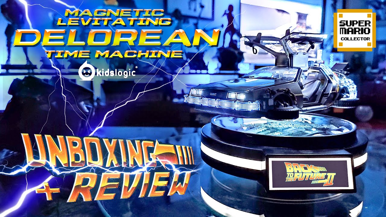 Magnetic Levitating DeLorean de Kids Logic Unboxing y Review - YouTube
