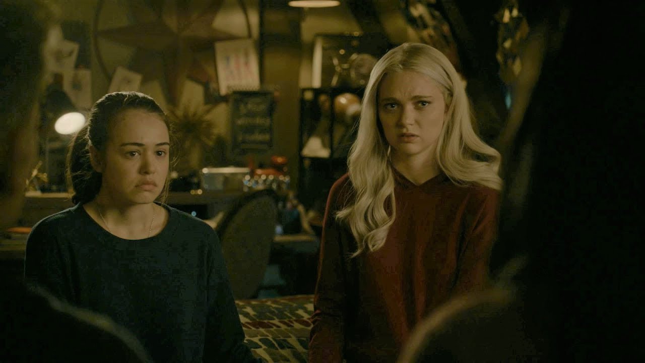 Saturn - Legacies 1x06 - Jo says goodbye to Josie, Lizzie and Alaric ...