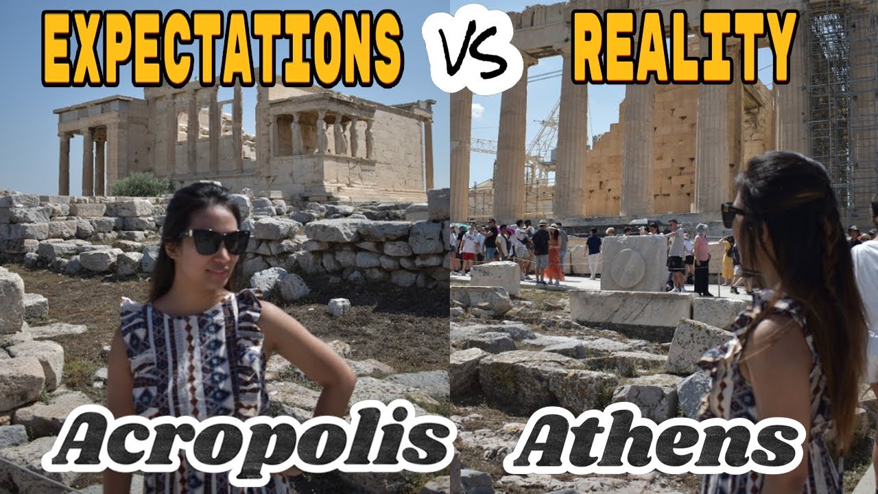 Acropolis Athens vlog | Expectations vs reality (exploring Plaka) - YouTube