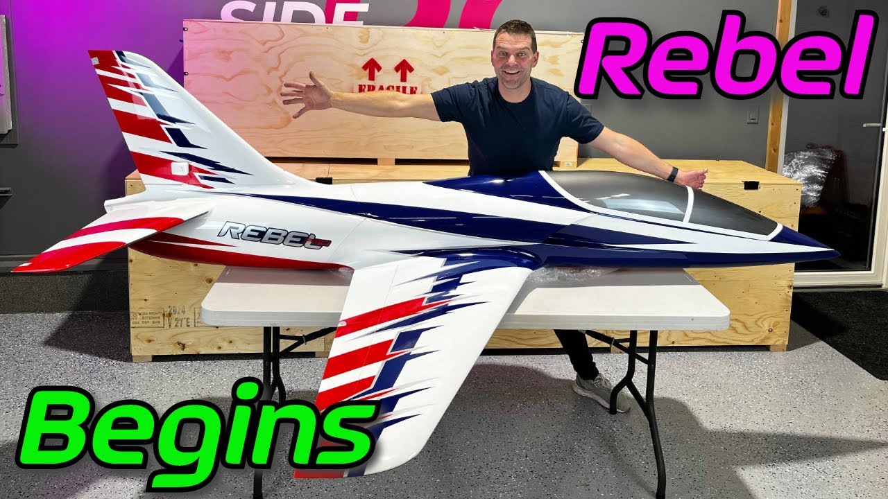 The Mighty CARF Rebel Pro RCJet Begins! - YouTube