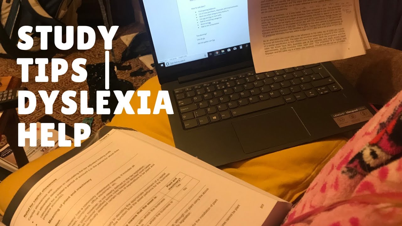 Study Tips | Dyslexia Help - YouTube