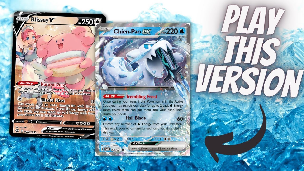 THIS COULD BE THE BEST CHIEN-PAO DECK LIST | Pokemon TCG Live Paldea ...