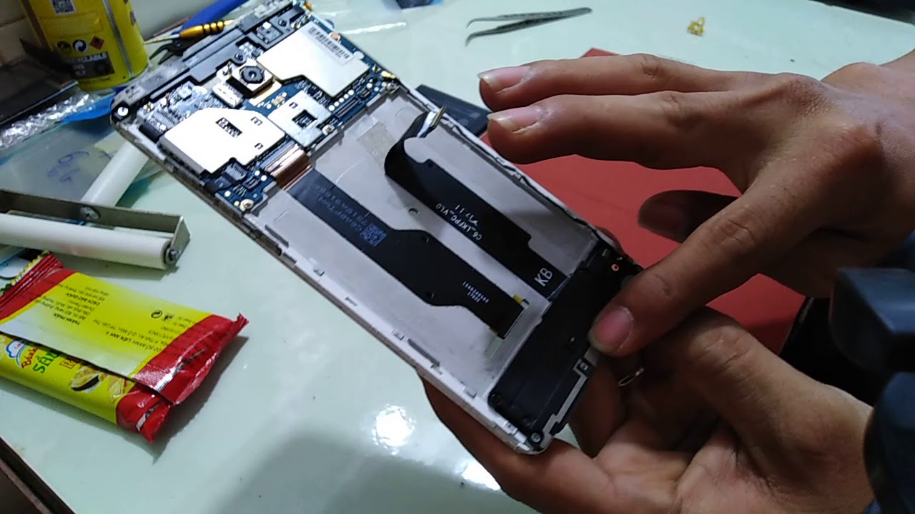 Tháo lắp máy - Thay pin Xiaomi Redmi Note 4 Plus - Replace the Xiaomi ...