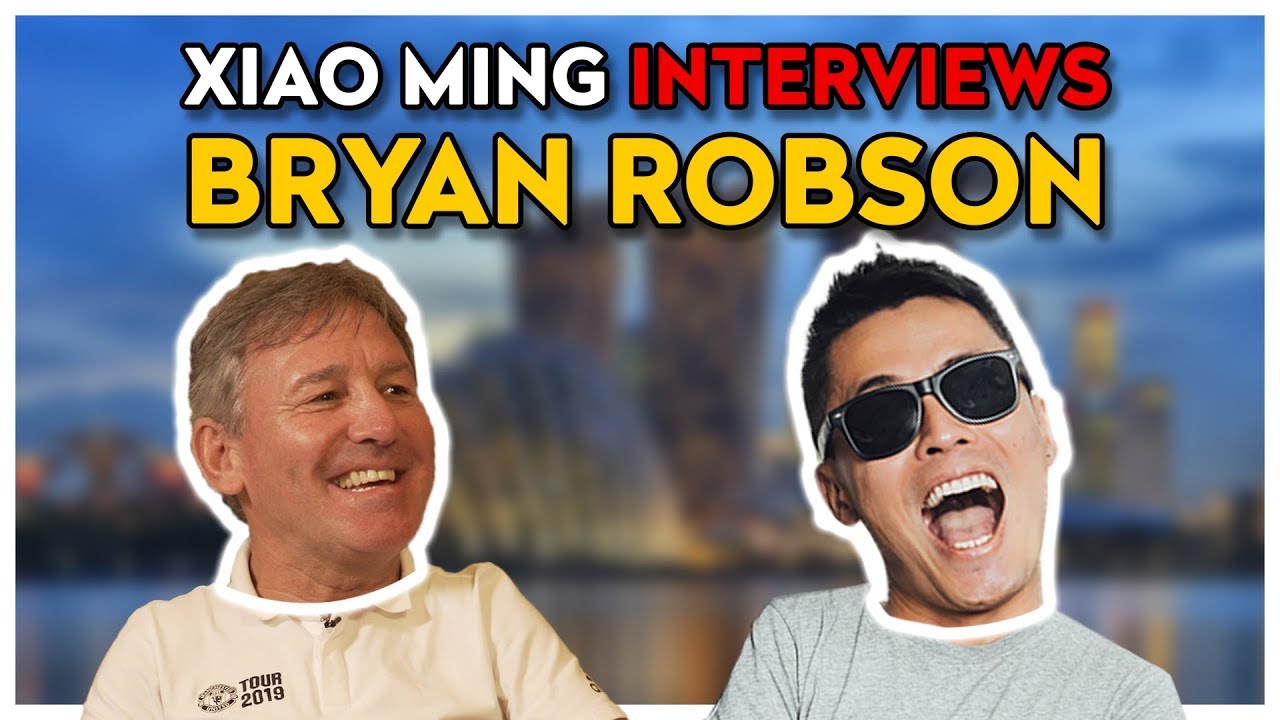 Xiao Ming interviews Manchester United's legend Bryan Robson | SGAG ...