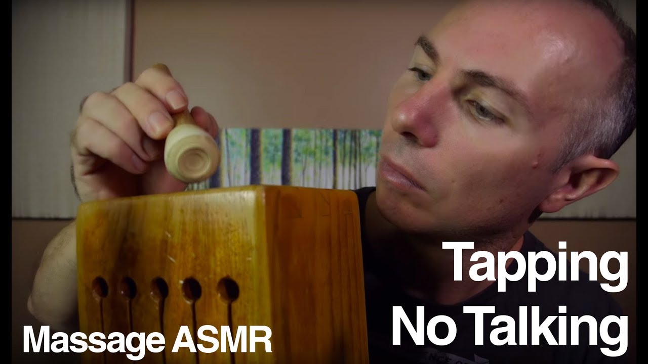 ASMR Ear to Ear Tapping - No Talking Sounds for Relaxation 12.1 - YouTube