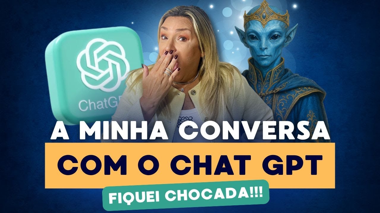 A minha conversa com o CHAT GPT: Fiquei CHOCADA - YouTube