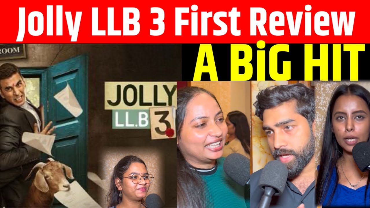 Jolly LLB 3 First Review | Jolly LLB 3 Review Hindi | Akshay Kumar ...