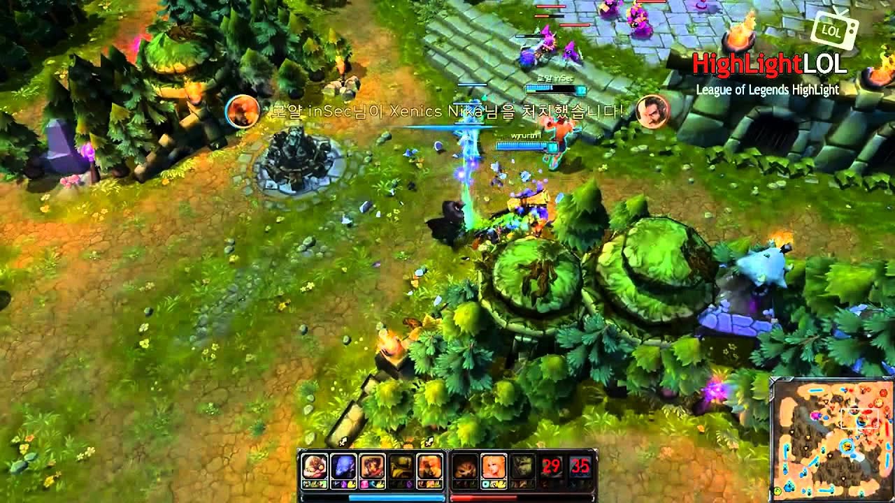 [League Of Legends] Royal inSec Lee Sin Jungle KR LOL SoloQ Highlights ...