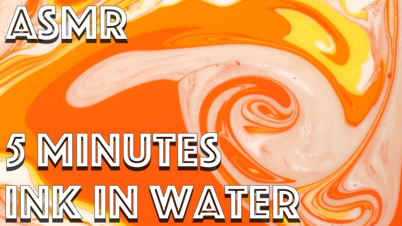 ASMR - Ink in Water - YouTube