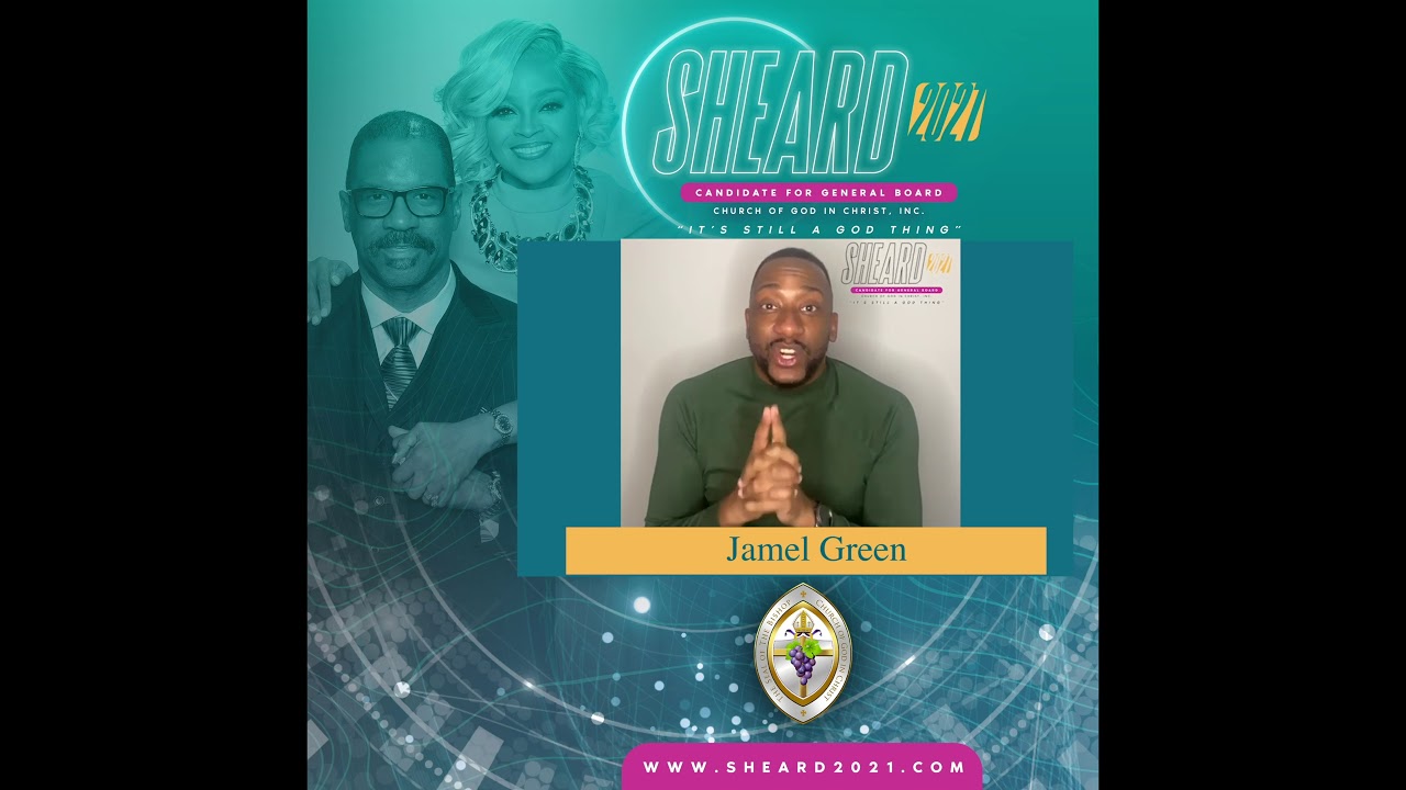 Jamel Green Sheard 2021 Endorsement - YouTube