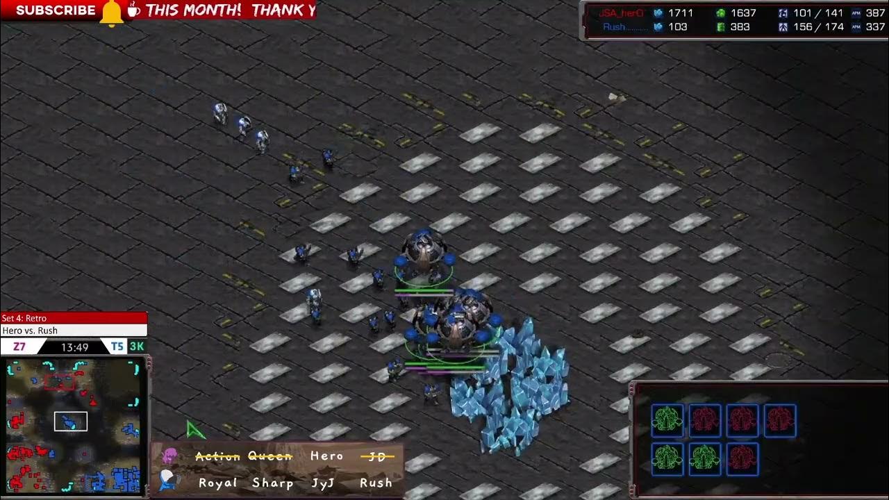🔥KCM 2024 S1 Playoff Set 4 @ Retro | Starcraft Commentary - YouTube