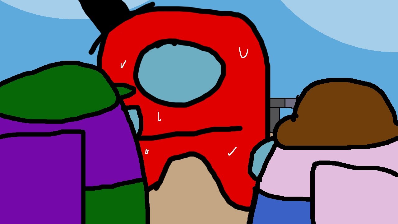 Vs Imposter V4 - We are going to make Red Mungus fly - Cutscene - YouTube