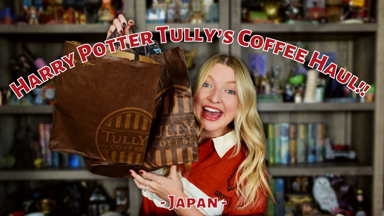 Harry Potter Tully's Coffee Japan Haul - YouTube