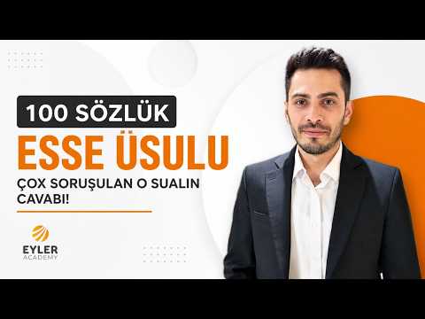 100 Sözlük Esse Yazmağın Ən Asan Üsulu | Fariz Şabılı İzah Edir