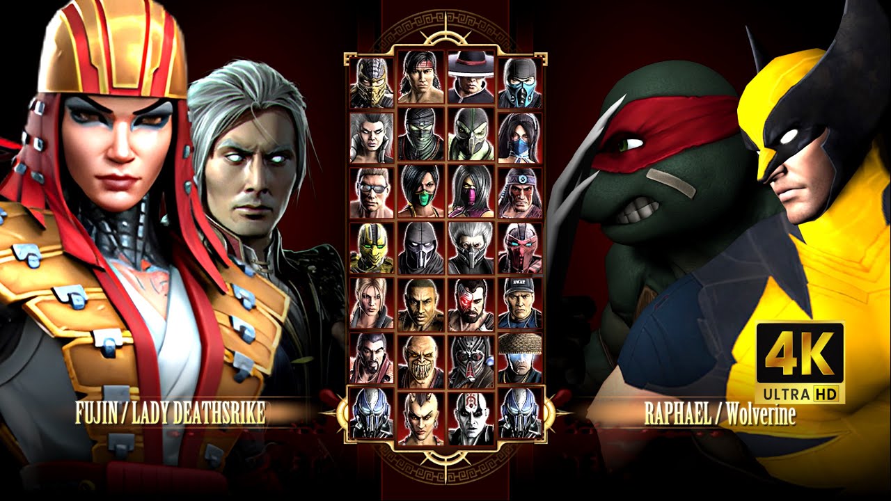 Игра за Lady Deathstrike & MK Onslaught Fujin в Mortal Kombat Komplete ...